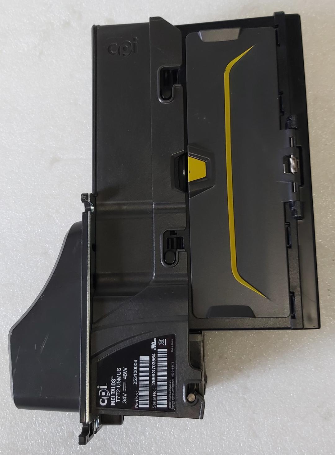 CPI MARS MEI TALOS T7T2-U5MUS 24V MDB Bill Validator Acceptor DBA P/N ...