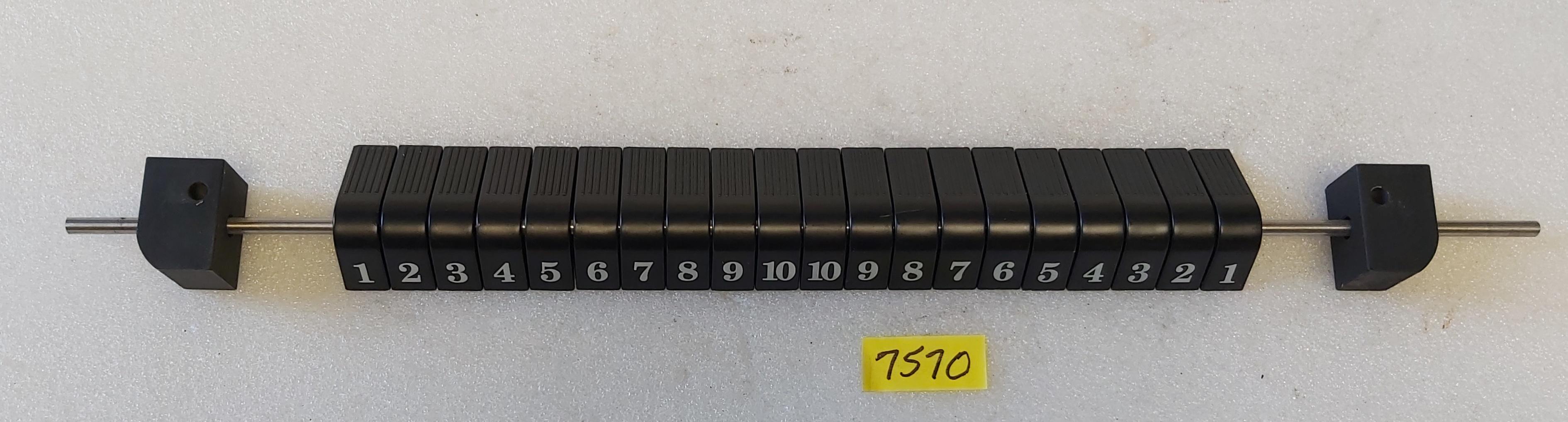 Foosball Scoring Counters 10 Numbers Scoring Score Counter Indicator ...