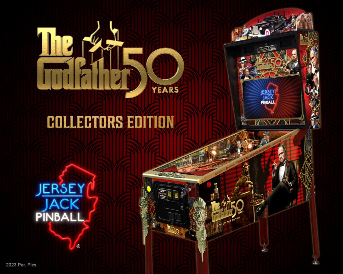 JERSEY JACK PINBALL THE GODFATHER CE Collector's Edition Pinball ...