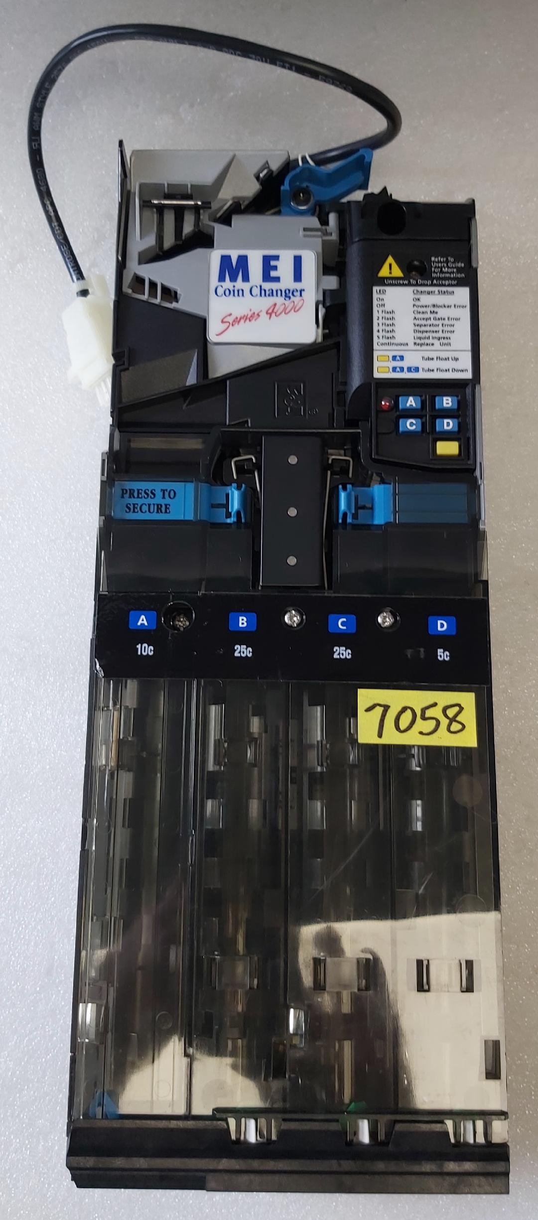 MARS MEI VN 4510 34V MDB Coin Mechanism Changer P/N 191398001 (7058 ...