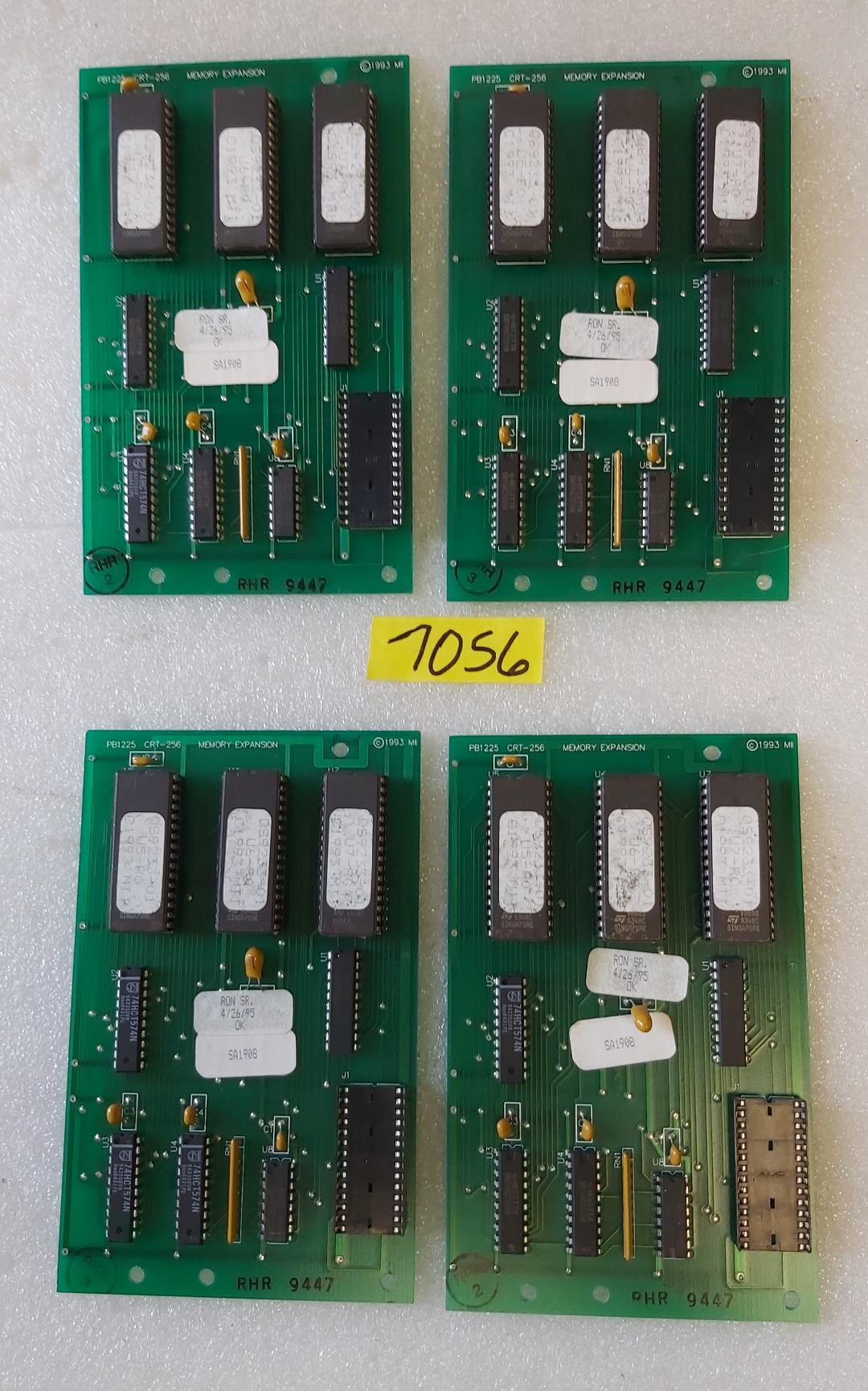 MERIT MEGATOUCH Touchscreen MEMORY EXPANSION PB1225-CRT-256 (7056 ...