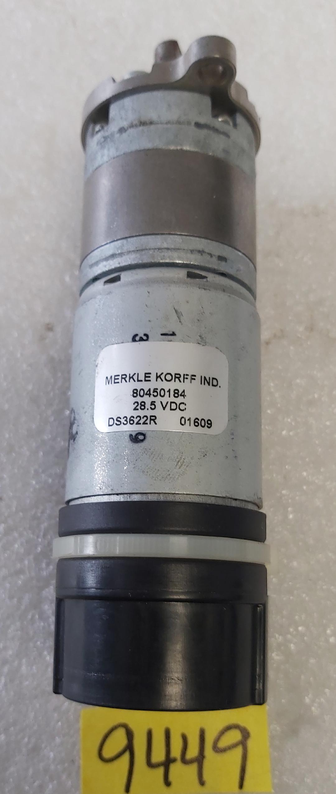 MERKLE KORFF 80450184 28.5 VDC D53622R MOTOR Use in Dixie Narco, Crane ...
