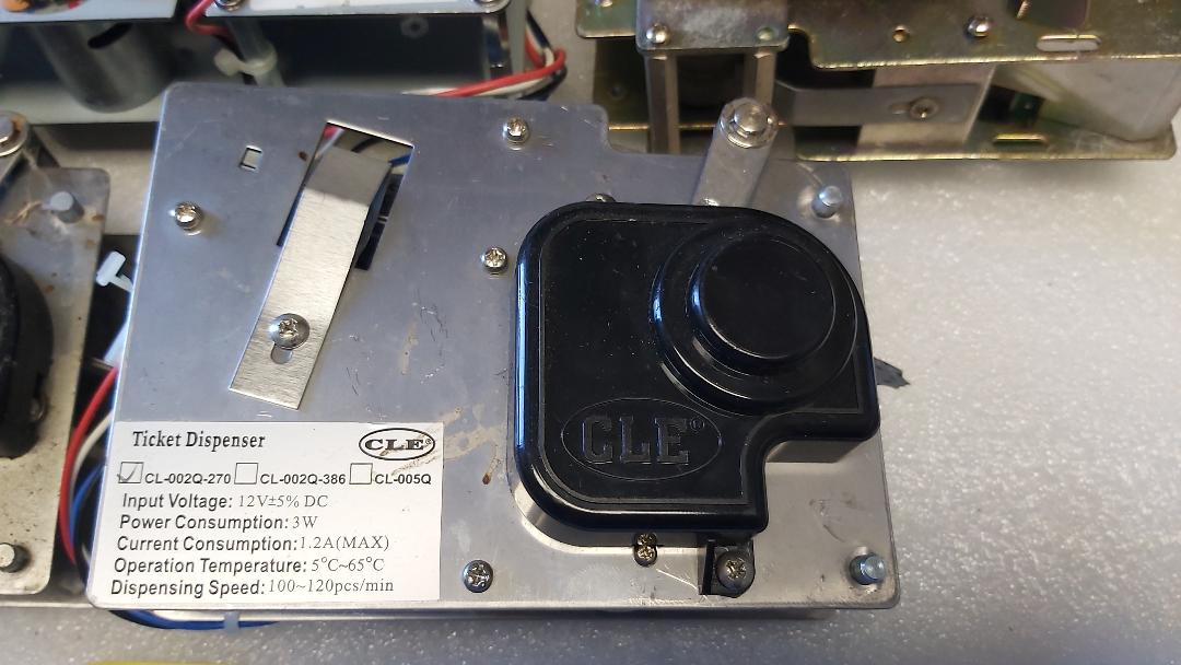 Ticket Dispensers Continuous Type - Lot of 11 - ENTROPY, CLE ...