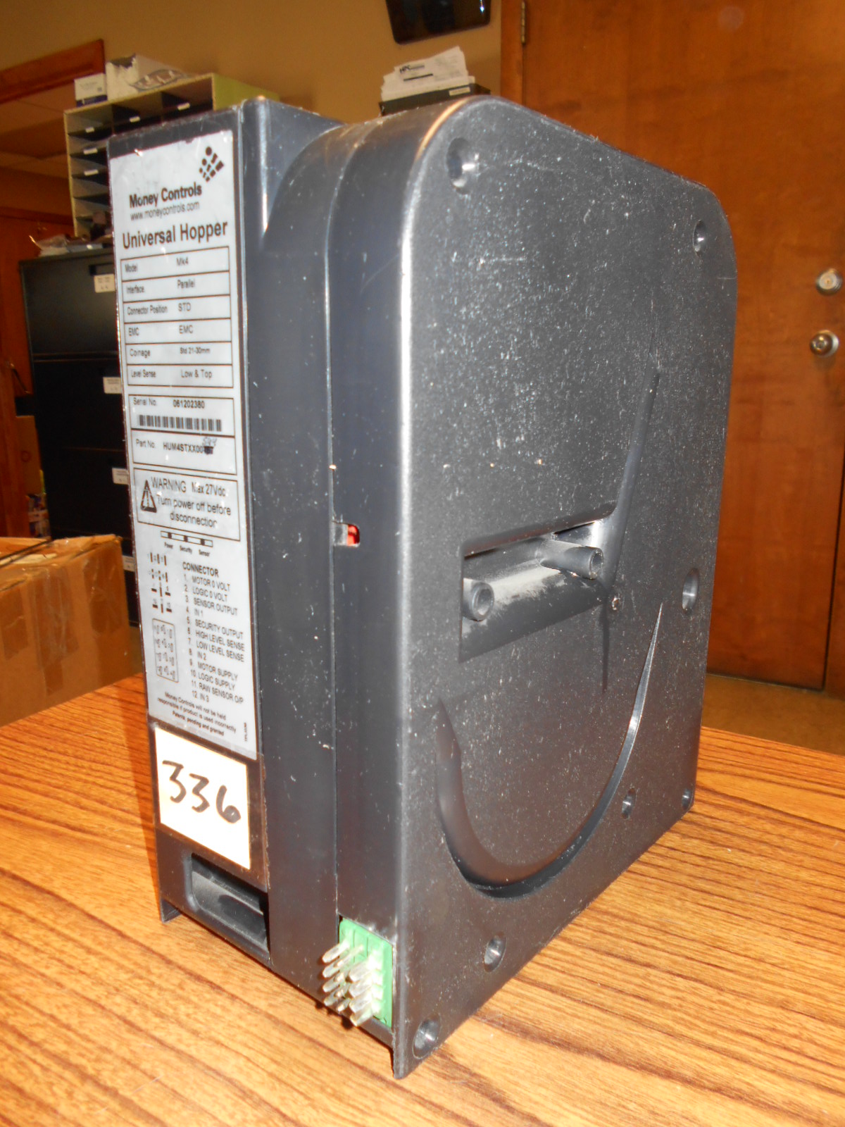 Universal Hopper Mk 4 from Moneycontrols #336 for sale - Large capacity ...