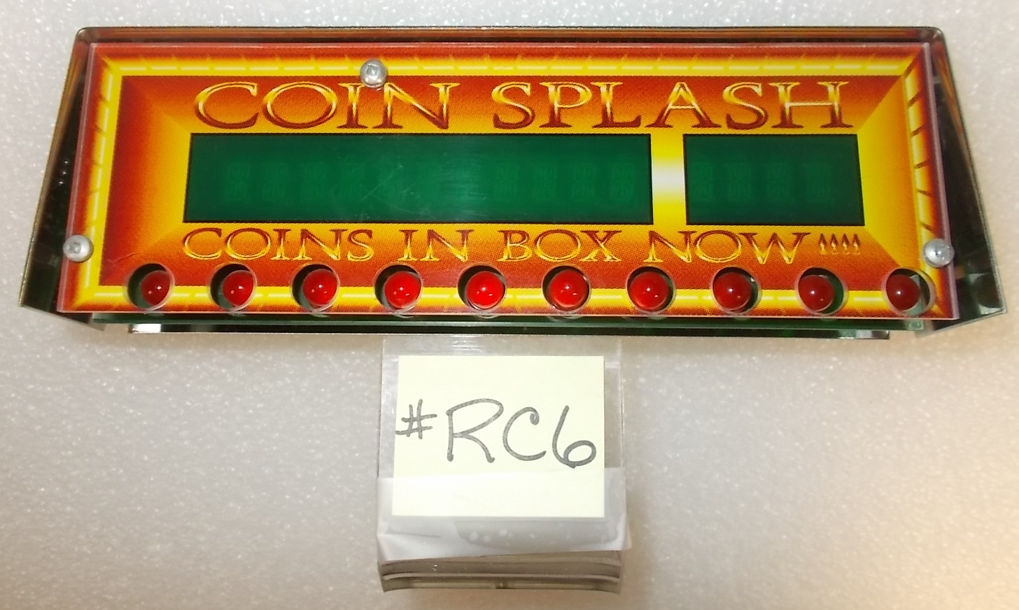 CROMPTON'S ROYAL CASINO Coin Pusher Arcade Machine Game Splash Tray ...