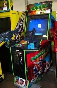 GLOBAL VR PARADISE LOST DELUXE DUAL UZI 32" Flat Screen Arcade Game for ...