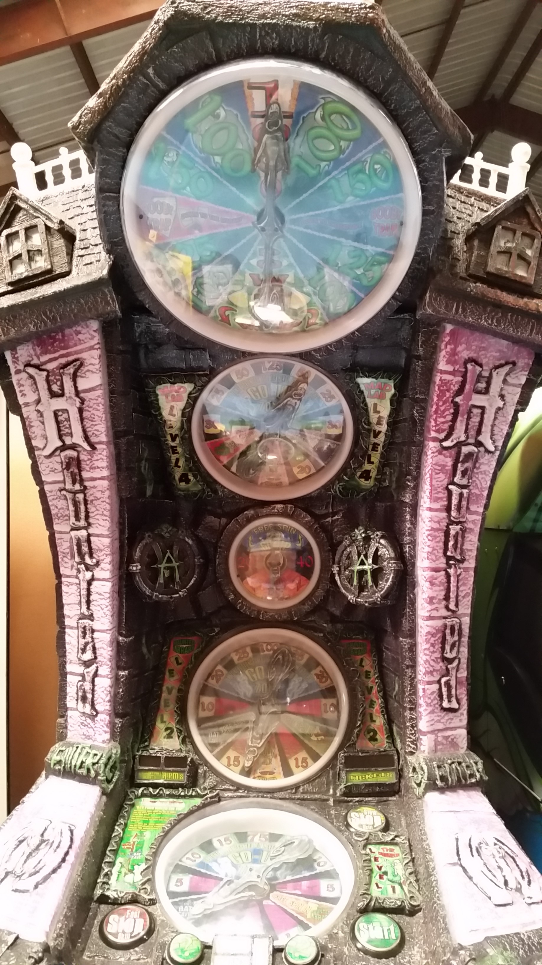 HAUNTED HOUSE ADVENTURE Ticket Redemption Arcade Machine Game for sale ...