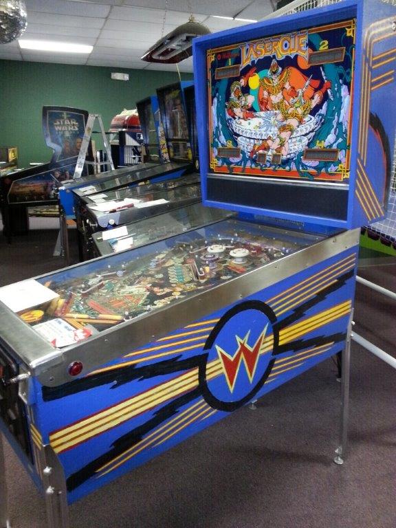 WILLIAMS LASER CUE Pinball Machine Game for sale - Billiards - Outer ...