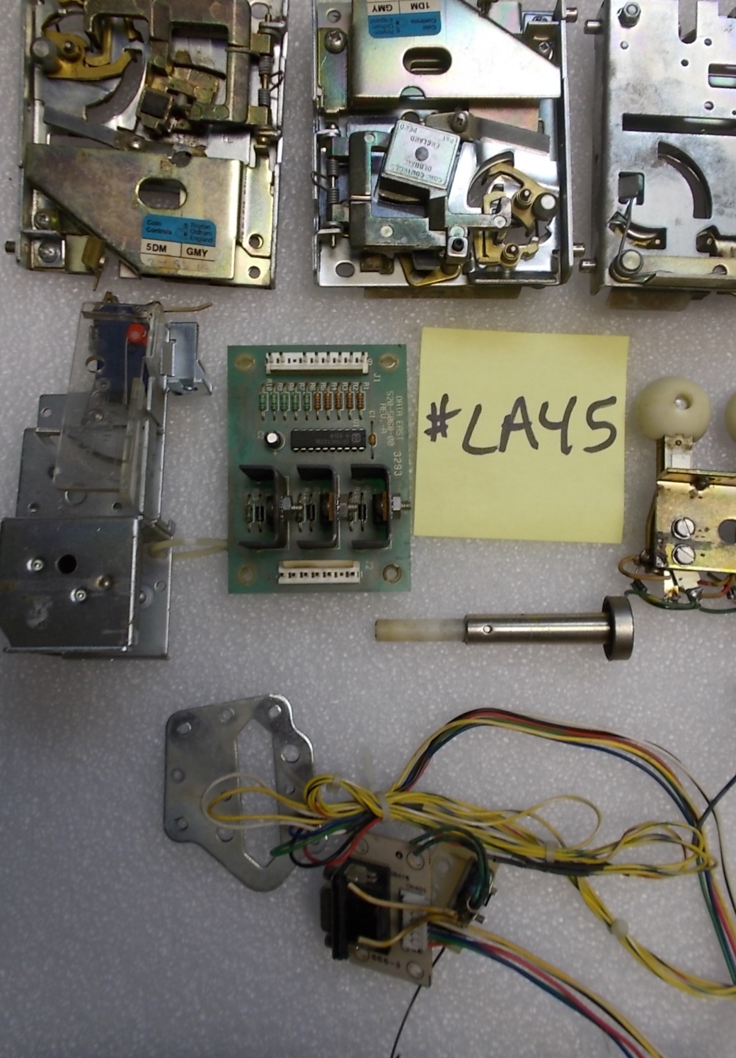 LAST ACTION HERO Pinball Machine Game MISC. PARTS & SWITCHES LOT #LA45 ...