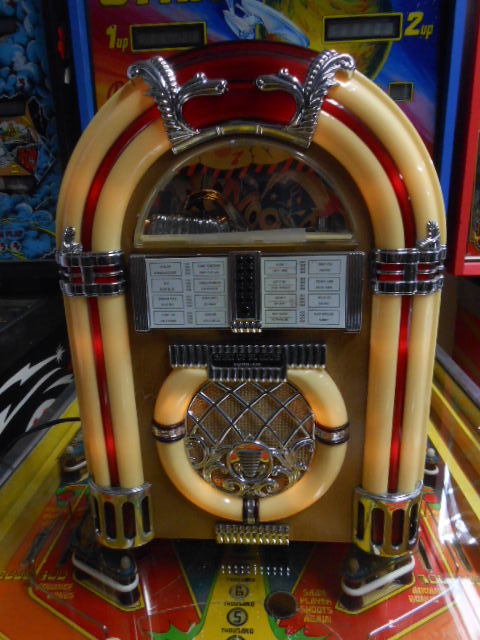 Mini Wurlitzer Bubbler Jukebox Replica Cassette Player Collectible ...