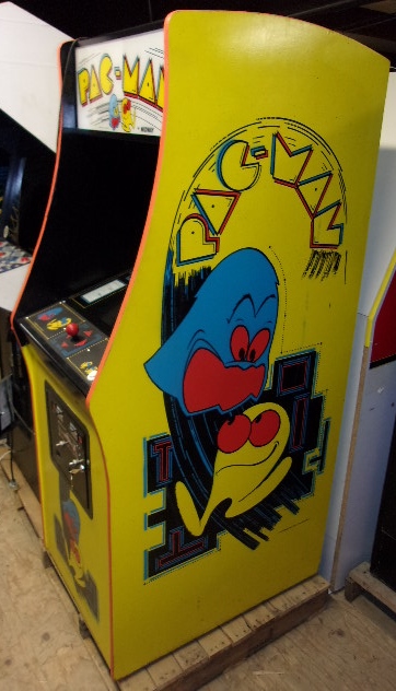 PAC-MAN PACMAN Upright Arcade Machine Game for sale - IN ORIGINAL ...