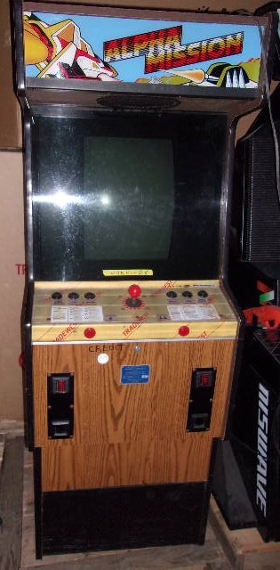 SNK ALPHA MISSION Arcade Machine Game for sale - VERTICAL SHOOTER ...