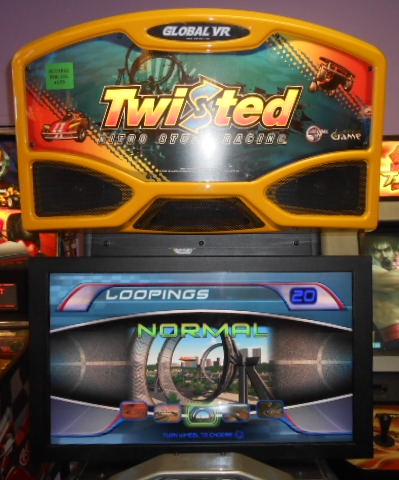 TWISTED-NITRO STUNT RACING Sit-Down Arcade Machine Game for sale by ...