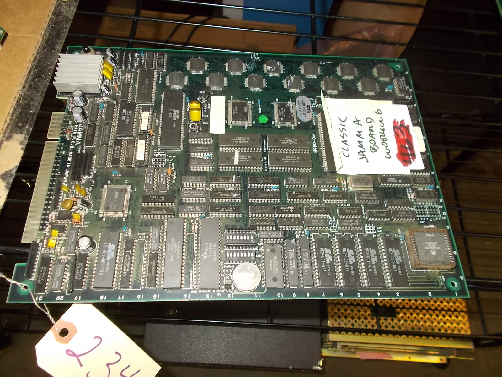 US CLASSIC Arcade Machine Game Jamma PCB Printed Circuit Board #234 ...