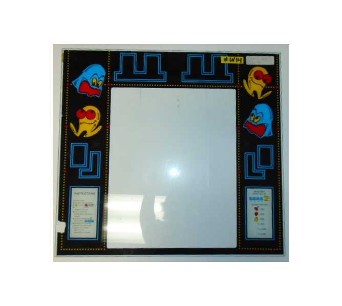 JR. PAC-MAN PACMAN Arcade Machine Game Monitor Bezel Artwork Graphic ...