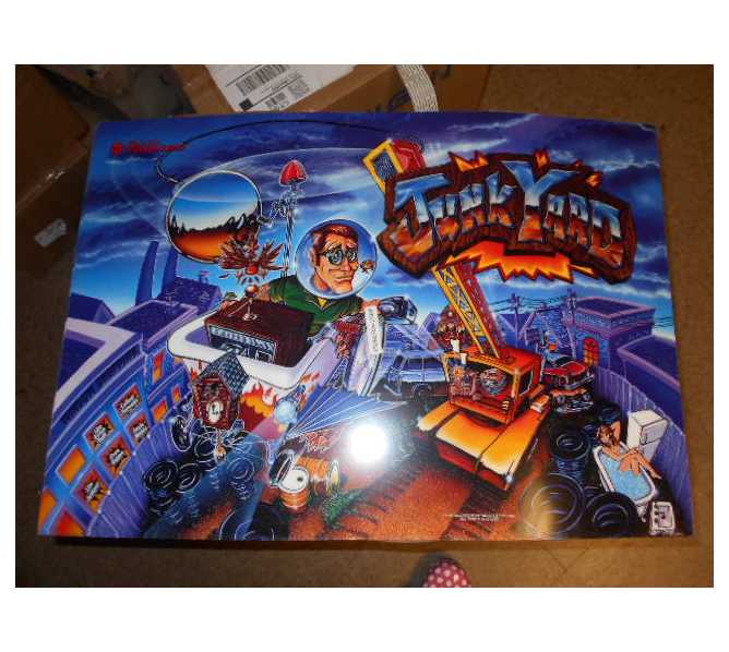 JUNK YARD Pinball Machine Game Translite Backbox Artwork - #1115U ...