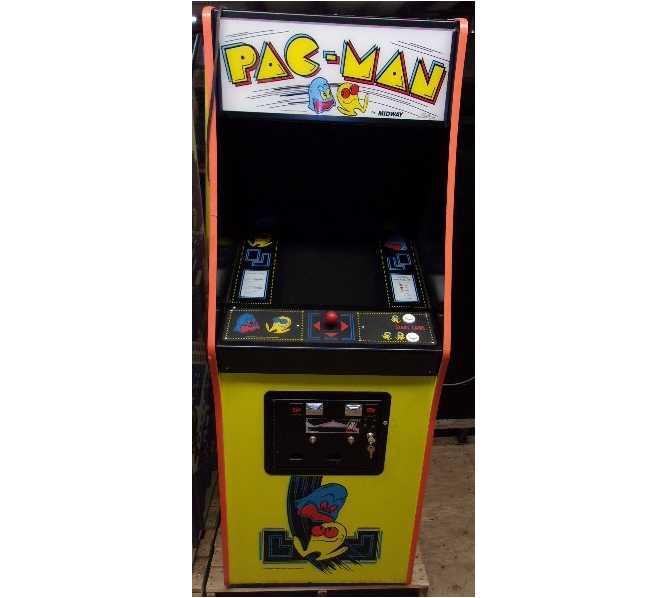 PAC-MAN PACMAN Upright Arcade Machine Game for sale - IN ORIGINAL ...