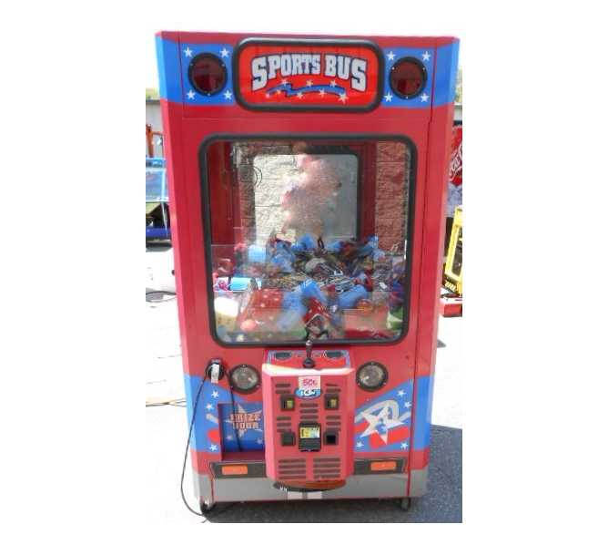 ICE SPORTS BUS Crane Arcade Game for sale - SPORTS THEME VERSION OF ...