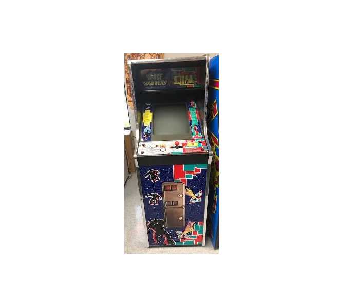 Taito E Invaders Qix Arcade Machine Game For Like New Coin Op Parts Etc ...