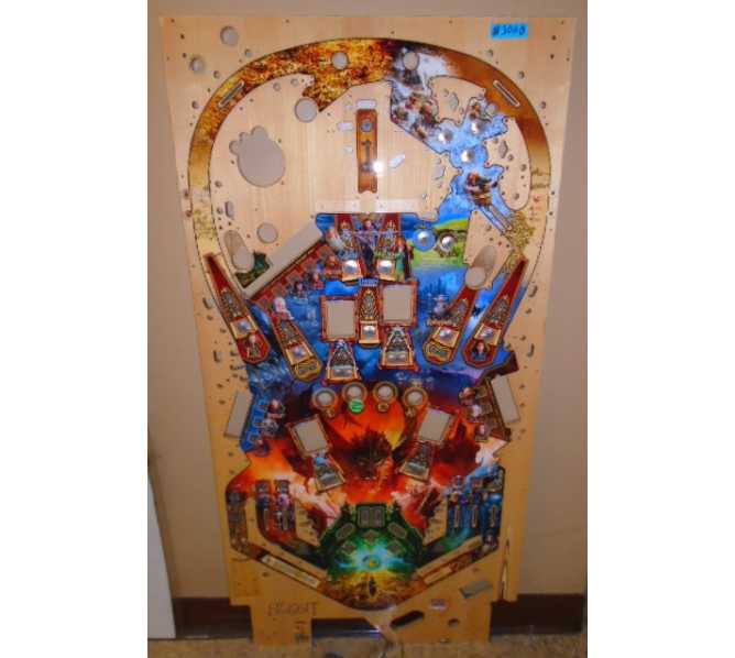 THE HOBBIT Pinball Machine Game 1ST RUN Playfield #3000 for sale by ...