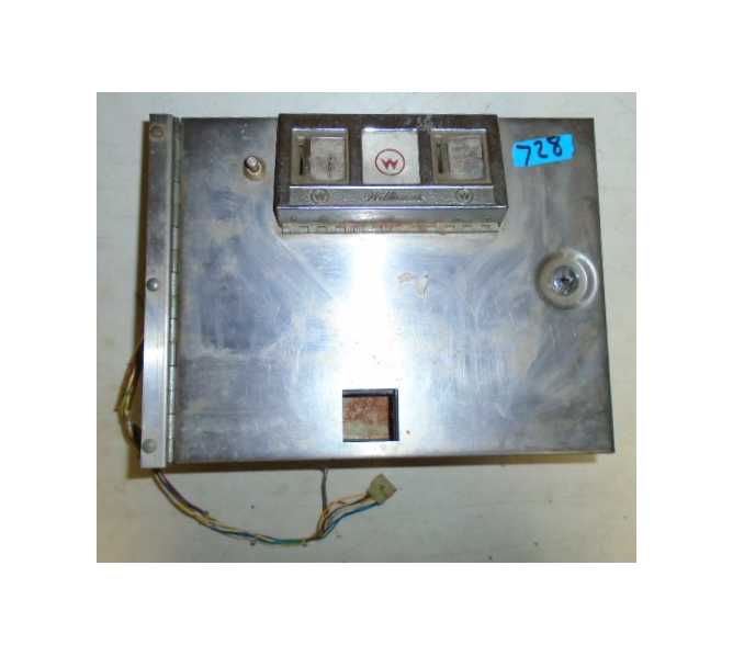 WILLIAMS Generic Pinball Machine Game Coin Door for sale - FREE ...